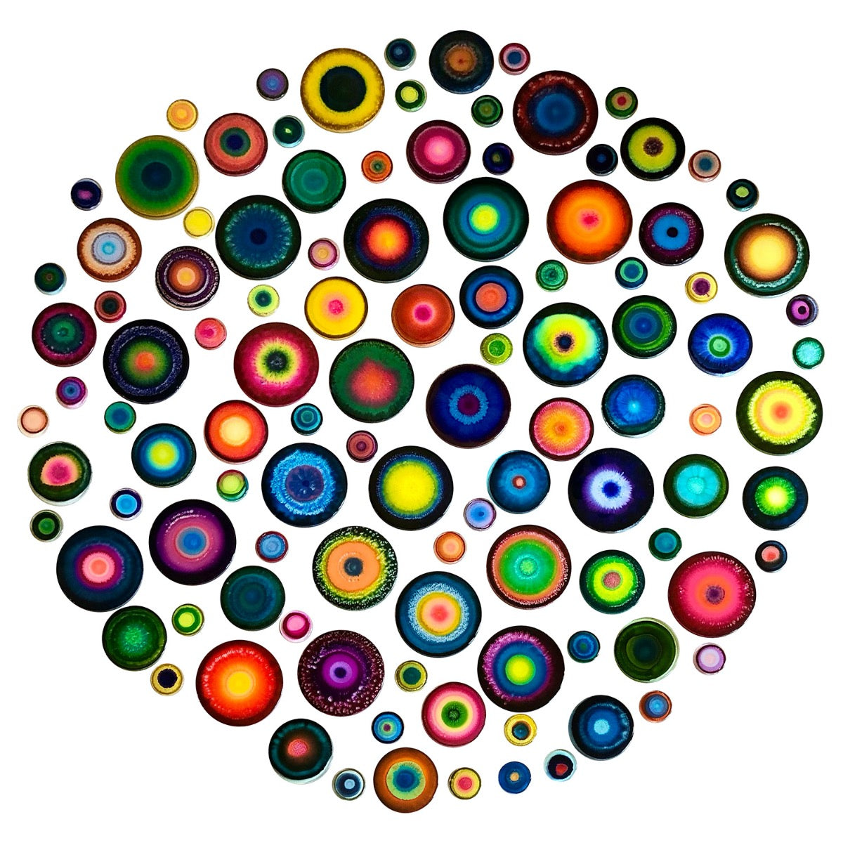 Circle Agates Set